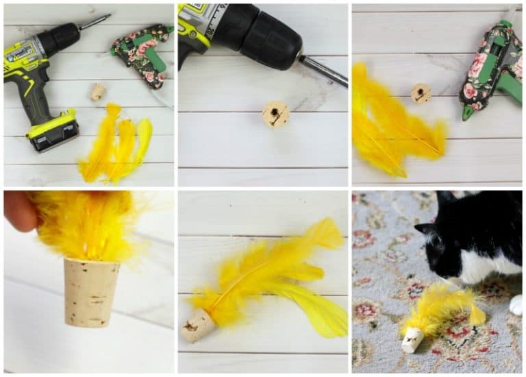 Cork Cat Toys for Indoor Cats to Encourage Activity