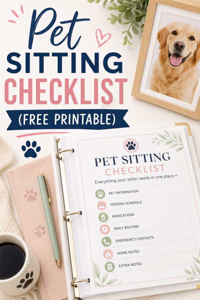 The Ultimate Pet Sitting Binder: What to Include for Stress-Free Care ...
